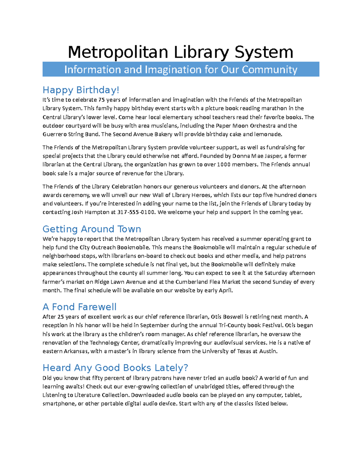 NP WD 4-1 - work - Metropolitan Library System Information and ...