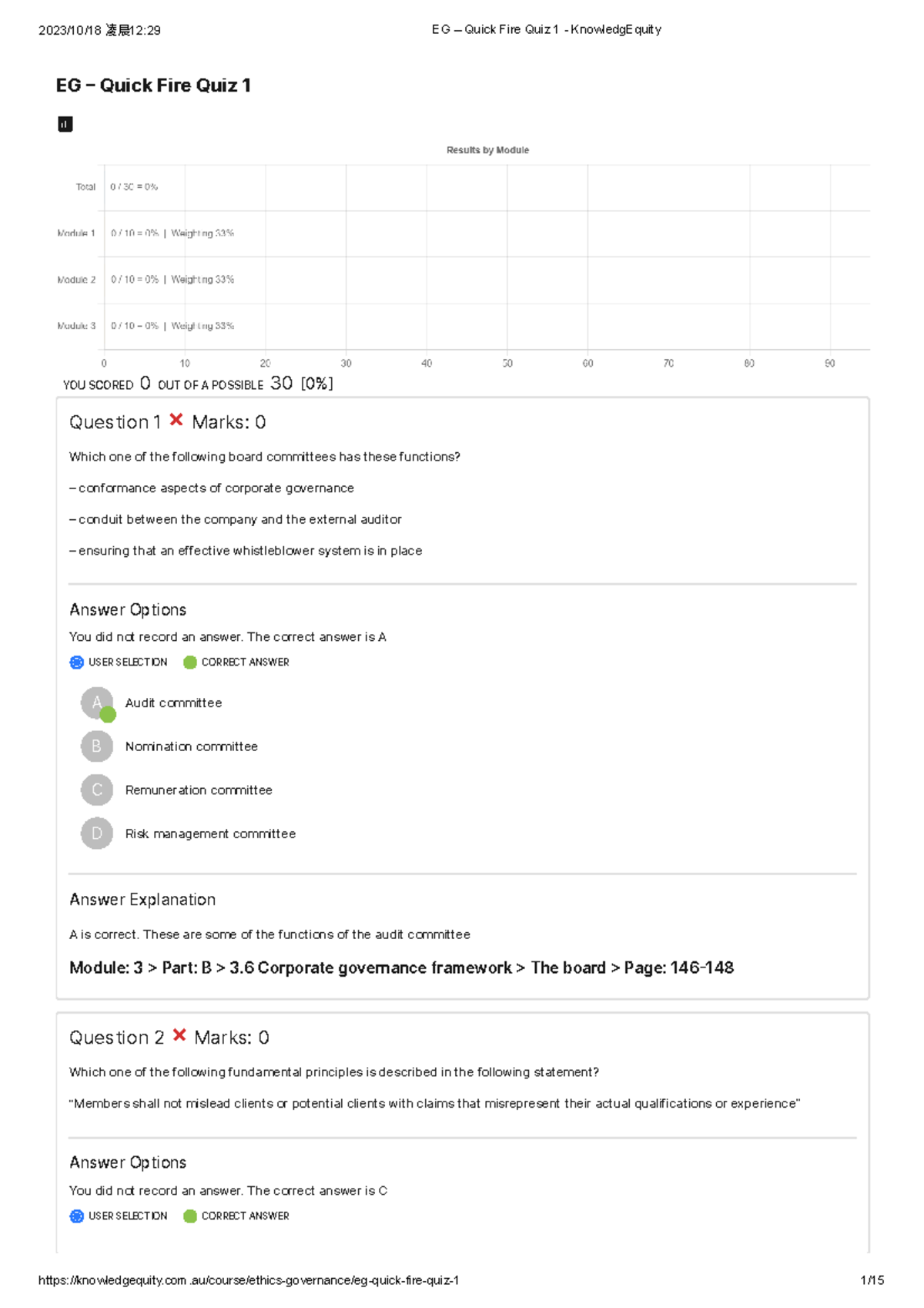 EG – Quick Fire Quiz 1 - Knowledg Equity - EG Quick Fire Quiz 1 YOU ...