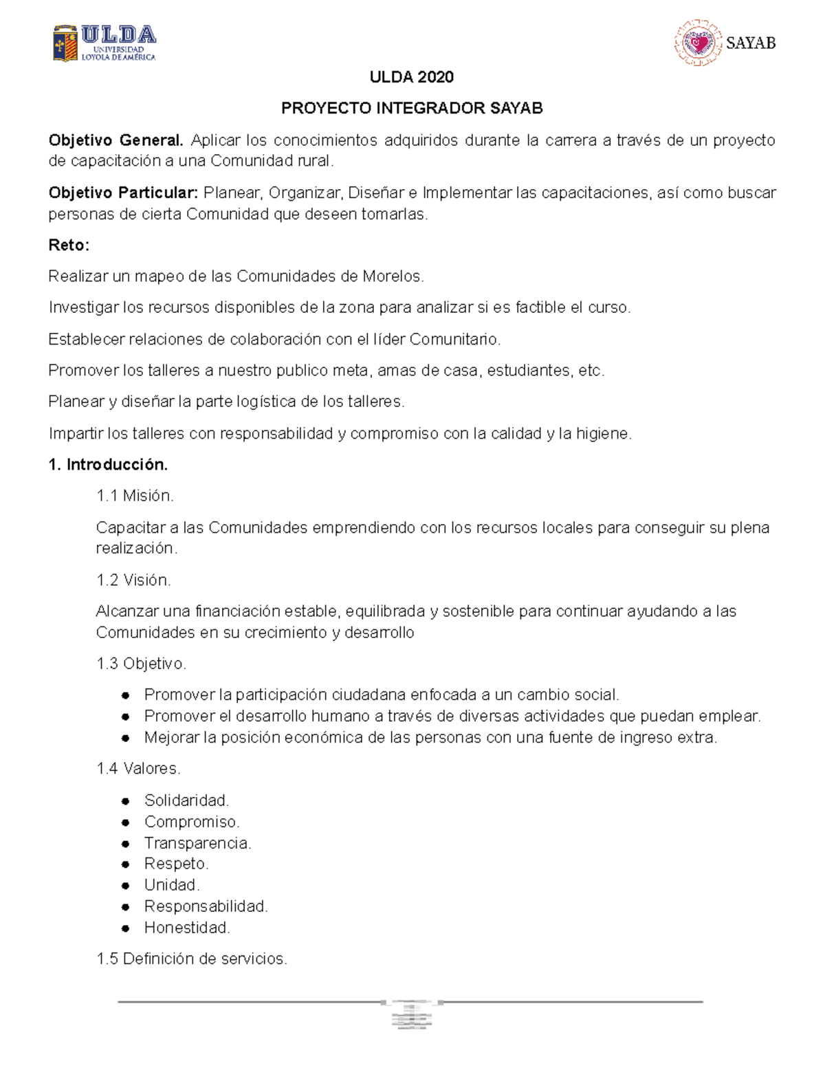 Sayab- Proyecto- Integrador-ULDA-2020 - ULDA 2020 PROYECTO INTEGRADOR ...