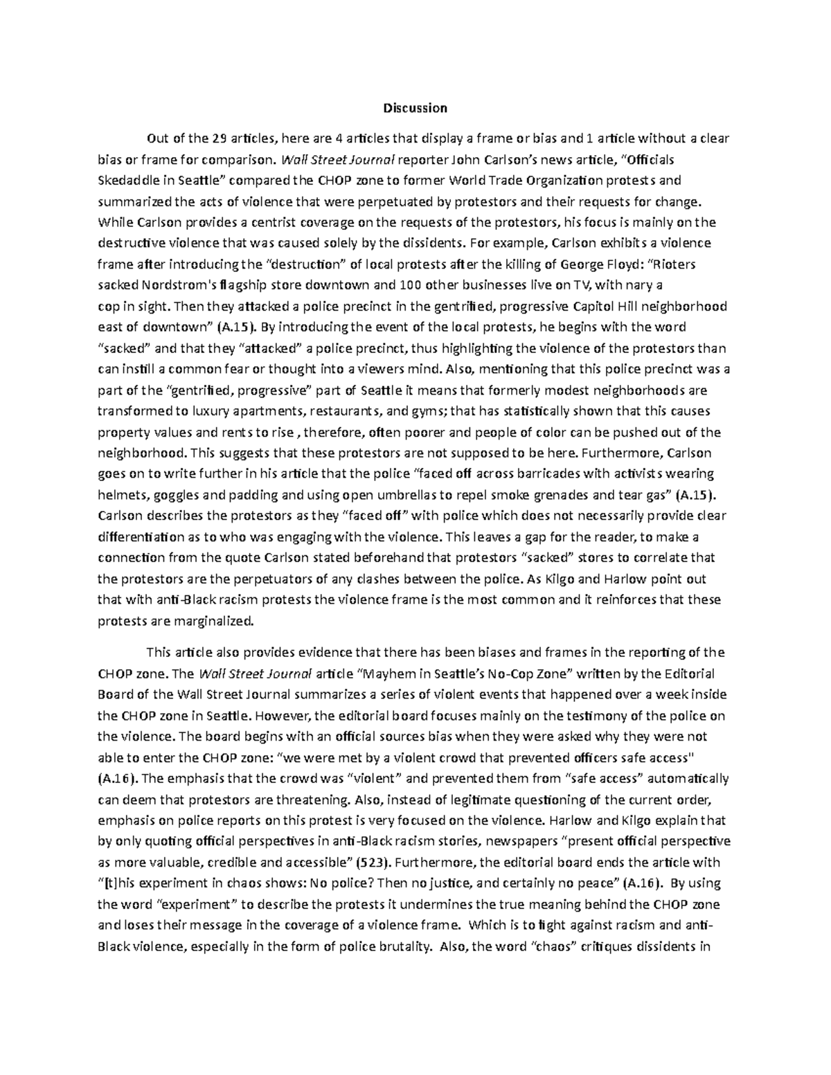 Using a Theoretical Approach Source - Discussion Out of the 29 articles ...