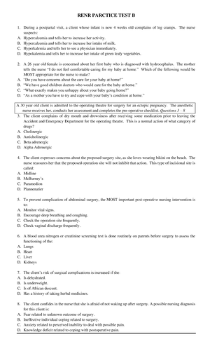 RENR Prep Guide with Sample Test 5September 2014 - PREPARATION GUIDE ...