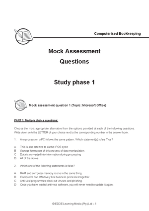 Pastel Accounting - Solutions - Module 7 - Learning Module: 7 Create ...