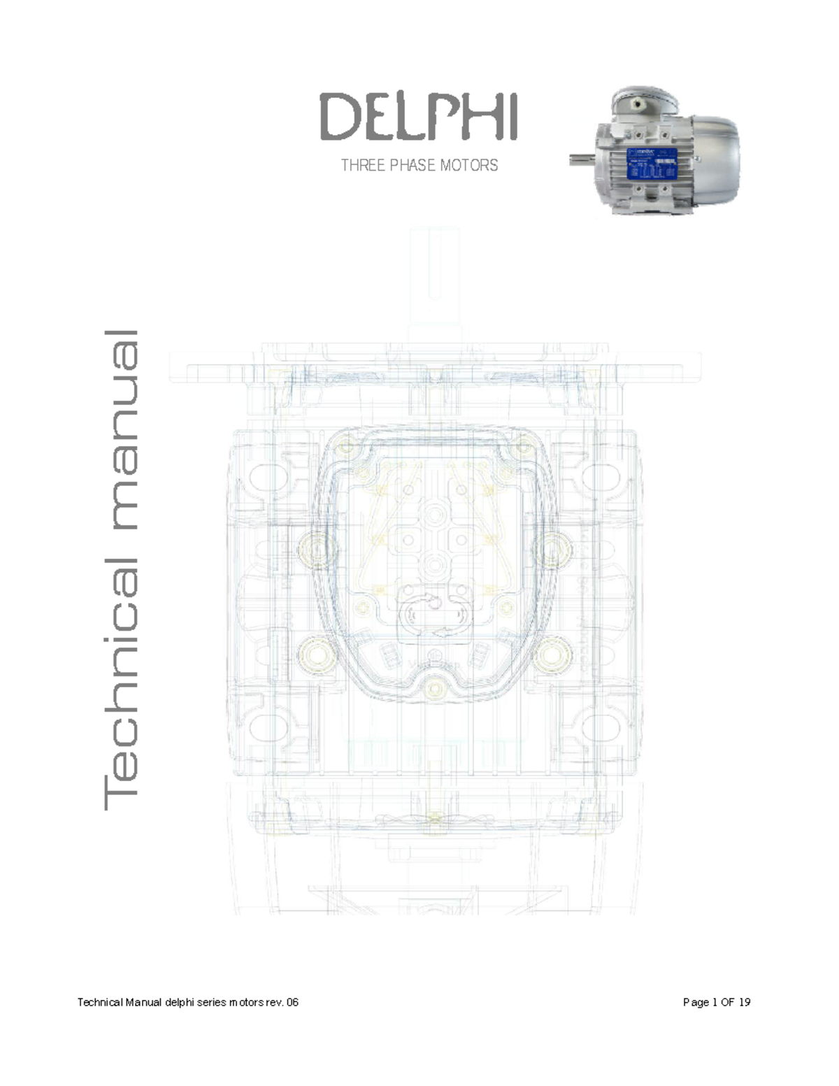 Delphi manual - Nil - Technical Manual delphi series motors rev. 06 ...