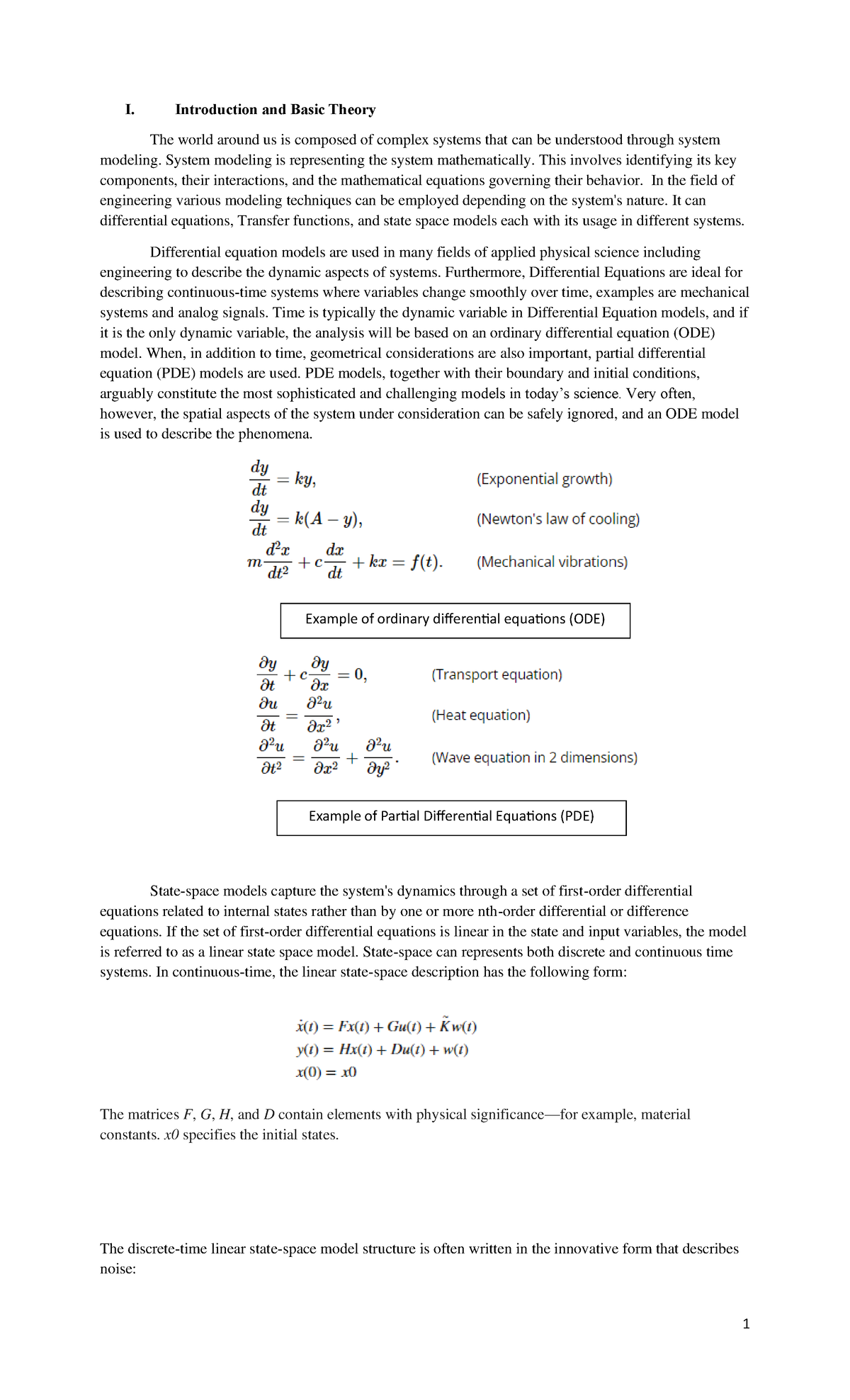 Final lab 1 report - ECE 44 - I. Introduction and Basic Theory The ...