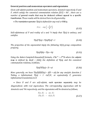 Self adjoint operators and boundary conditions - On the one hand, a given differential operator ...