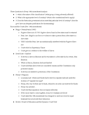 POSC 2 16 - notes - Checks and balances: Political Vacuums Brown v ...