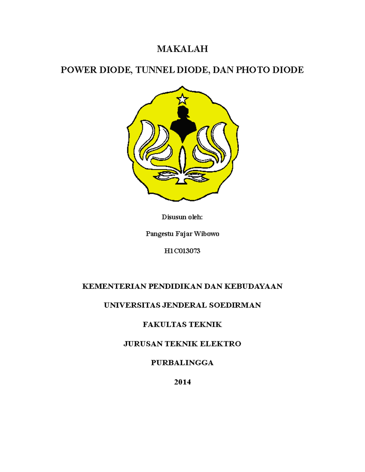 Power Dioda Tunnel Dioda dan Photo Dioda - MAKALAH POWER DIODE, TUNNEL DIODE, DAN PHOTO DIODE ...