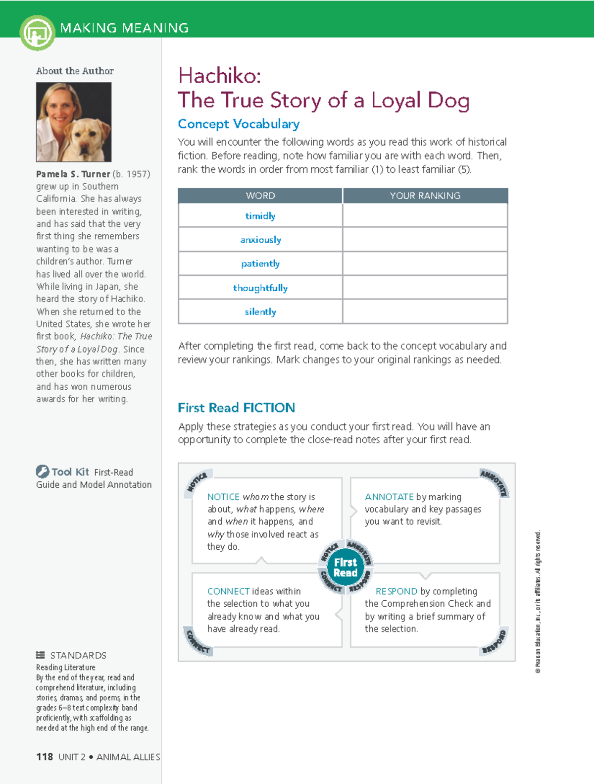 Hachiko: The True Story of a Loyal Dog - © Pearson Education, Inc., or ...