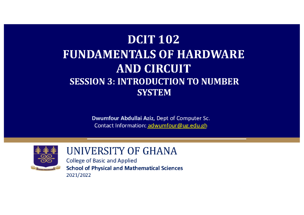 Session 3 - College of Education School of Continuing and Distance ...