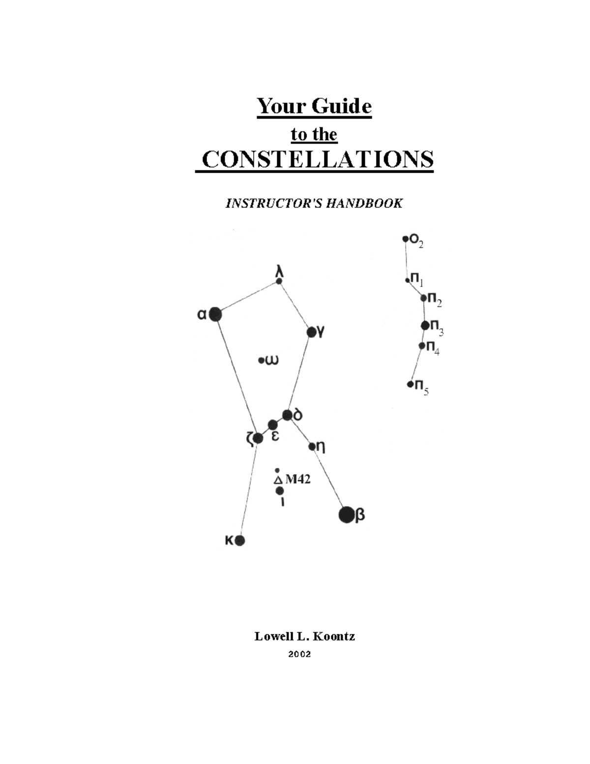 Constellation Guide - Your Guide to the CONSTELLATIONS INSTRUCTOR'S ...