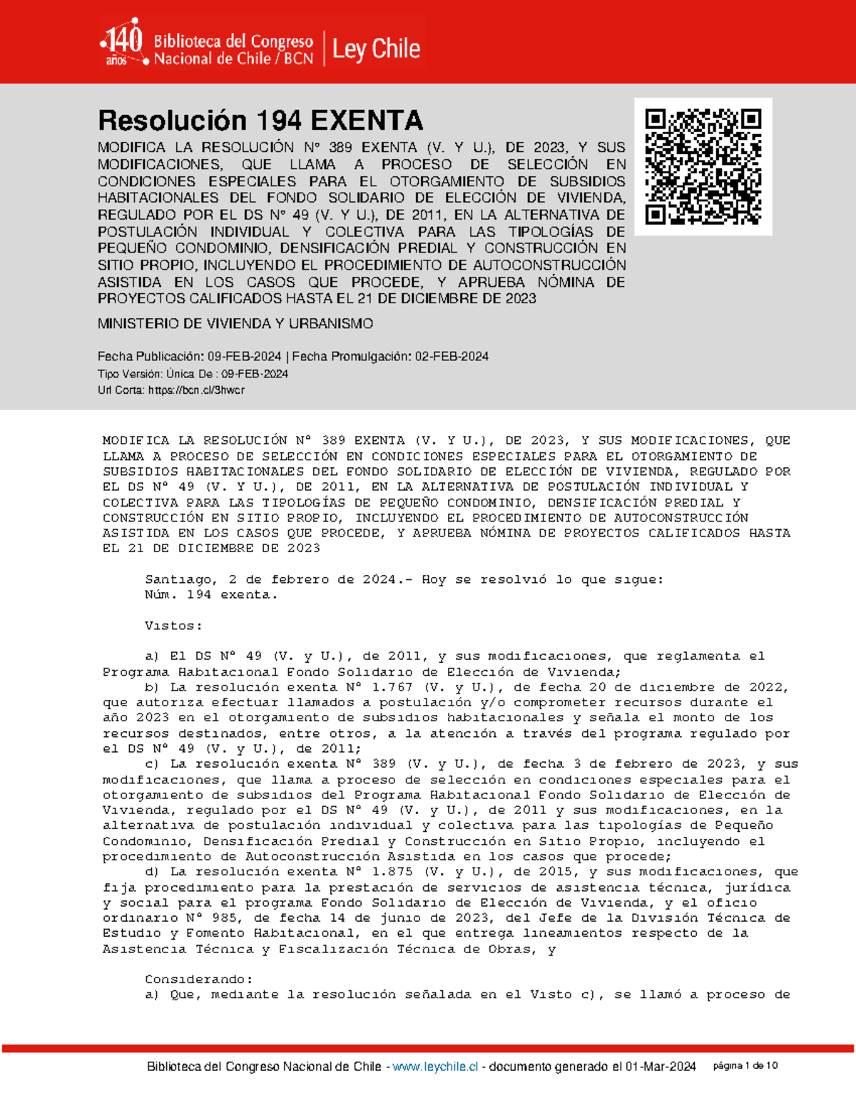 Resolucion-194 Exenta 09-FEB-2024 - Resolución 194 EXENTA MODIFICA LA ...