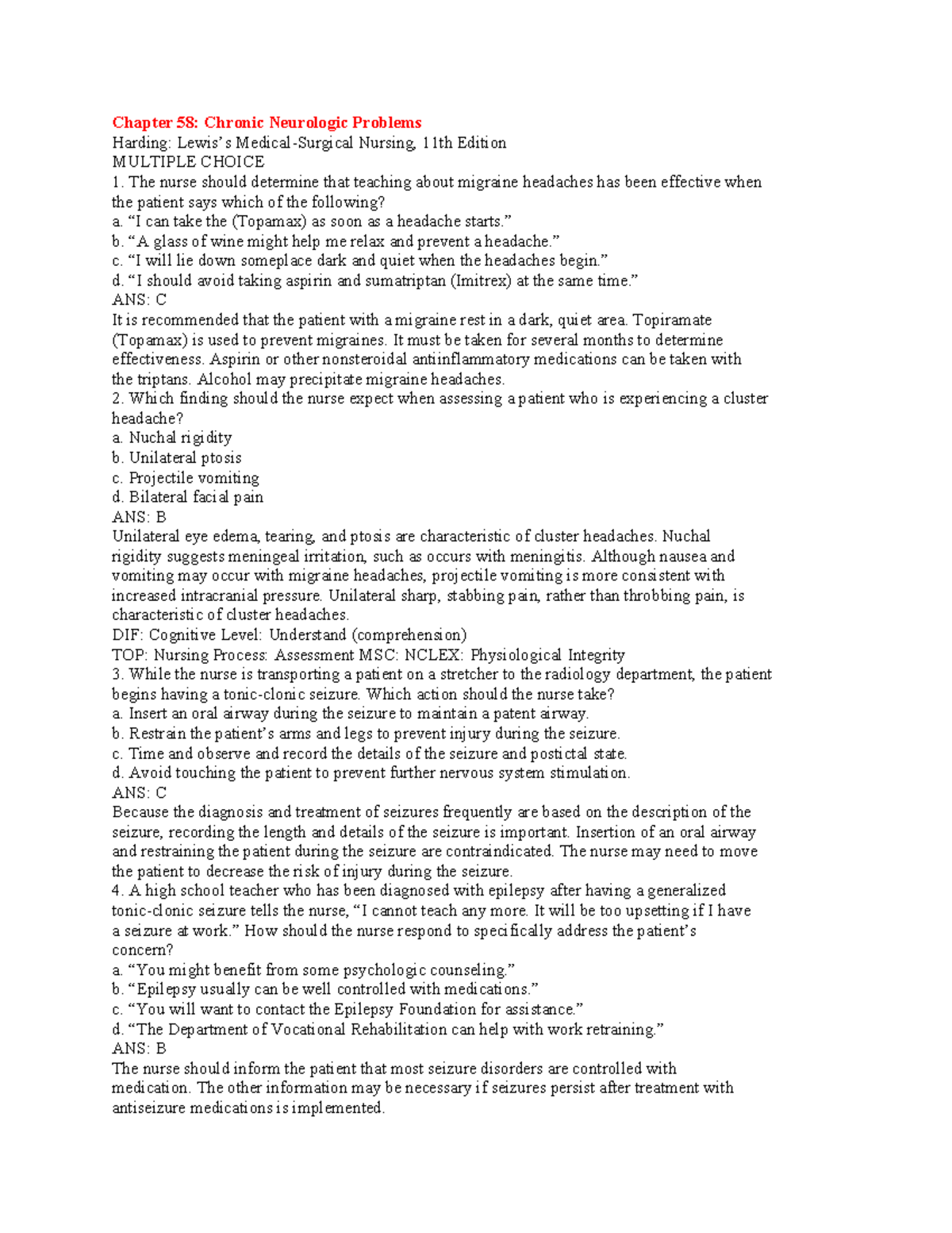 FILE 6563 - yeaahhhh - Chapter 58: Chronic Neurologic Problems Harding ...