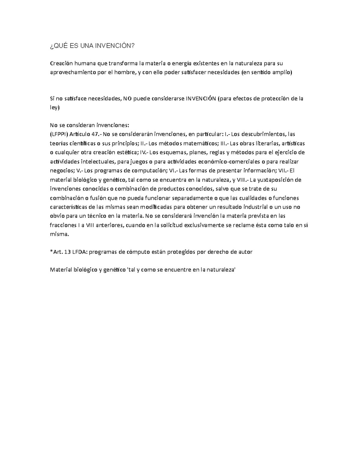 ¿QUÉ ES UNA InvencióN - ¿QUÉ ES UNA INVENCIÓN? Creación humana que ...