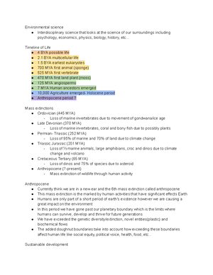 BIO 121 Module 4 - Why is biodiversity important Economic reasons ...