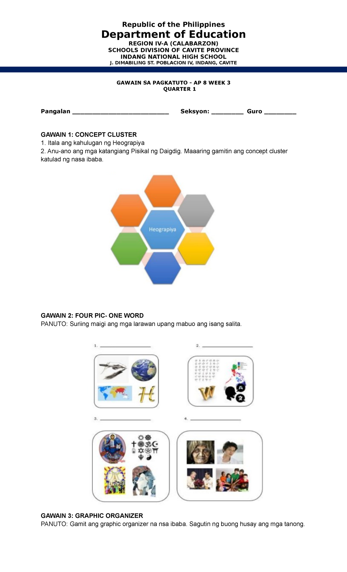 WEEK 3- Activity-AP-8- Quarter-1 - Republic of the Philippines ...