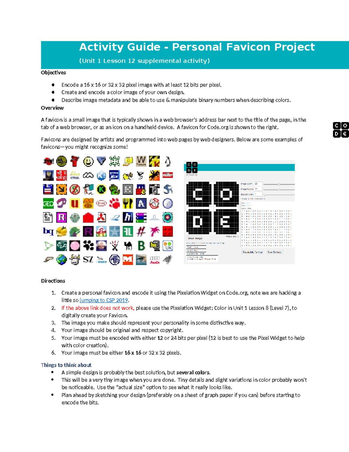 P1.12 Favicon project lol - Activity Guide - Personal Favicon Project ...