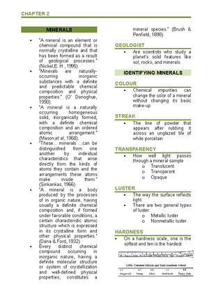 Structural Geology Practice Quiz - Name: Codename: Section: Date ...