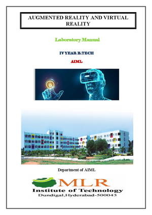 AI lab manual R22 - material - Laboratory Manual II YEAR B CSE (AIML ...