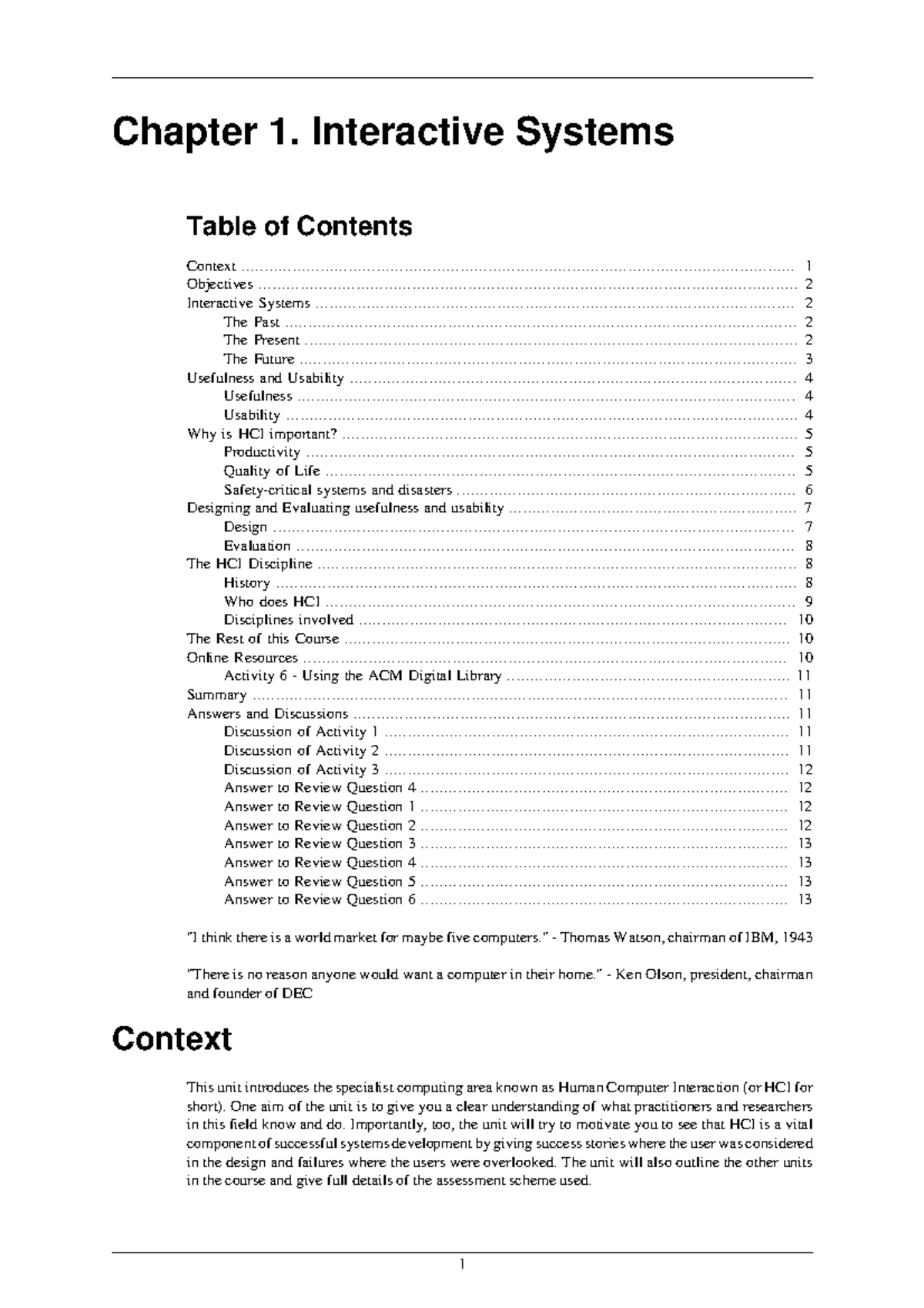Human Computer Interaction Scanario based question with answers ...