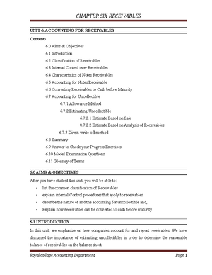 Accounting Level II - ACCOUNTING AND FINANCE LEVEL – II TVET CURRICULUM ...
