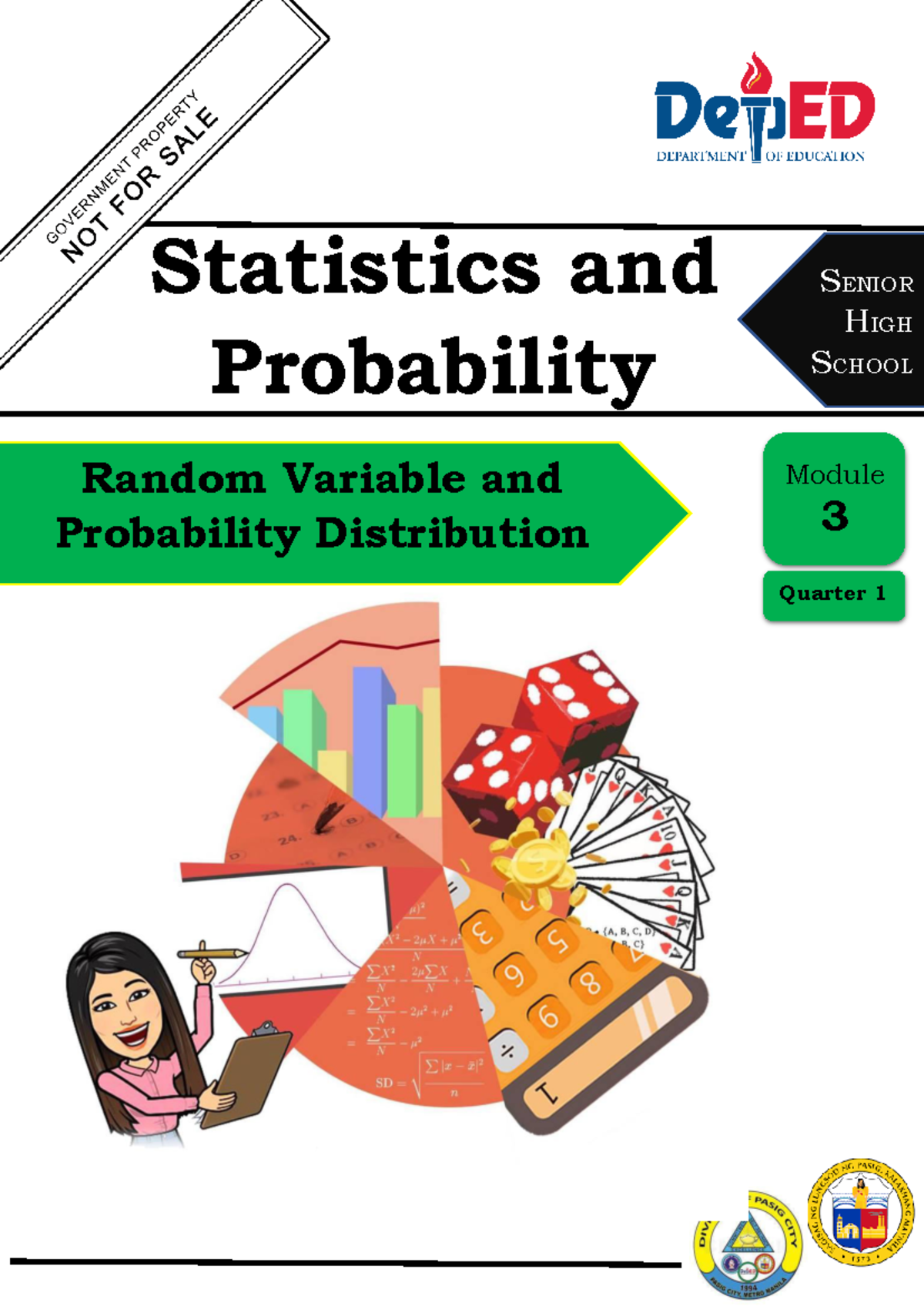 Stat and Prob Q1 M3 - awrojewoifdj - SENIOR HIGH SCHOOL Statistics and ...