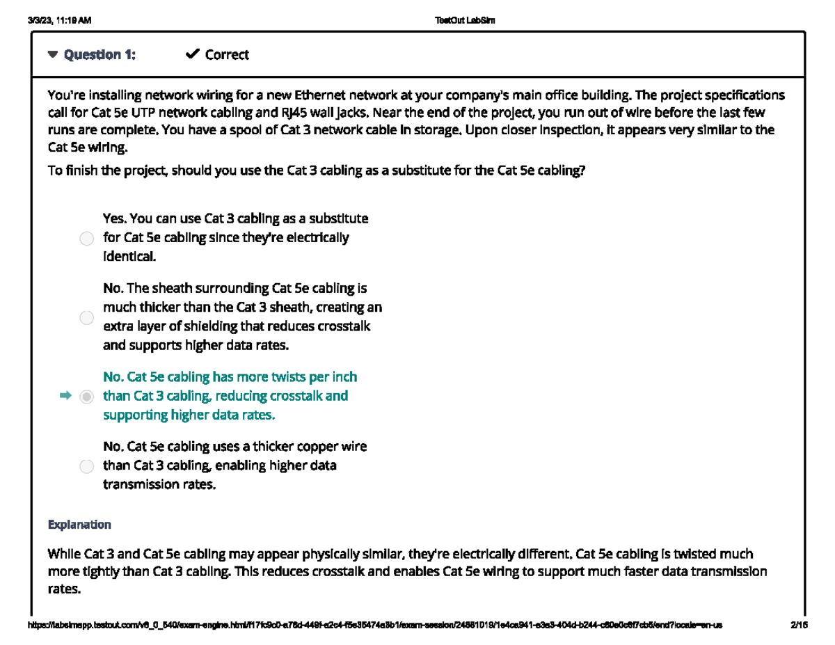 3.1.7 Practice Questions - IT-212 - Studocu