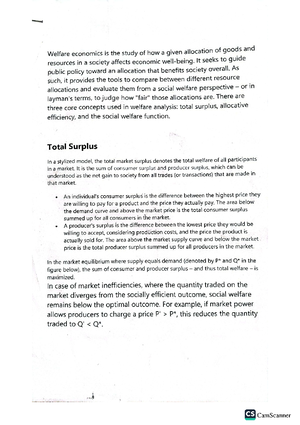 Microeconomics Part 2 - notes part 2 - Studocu