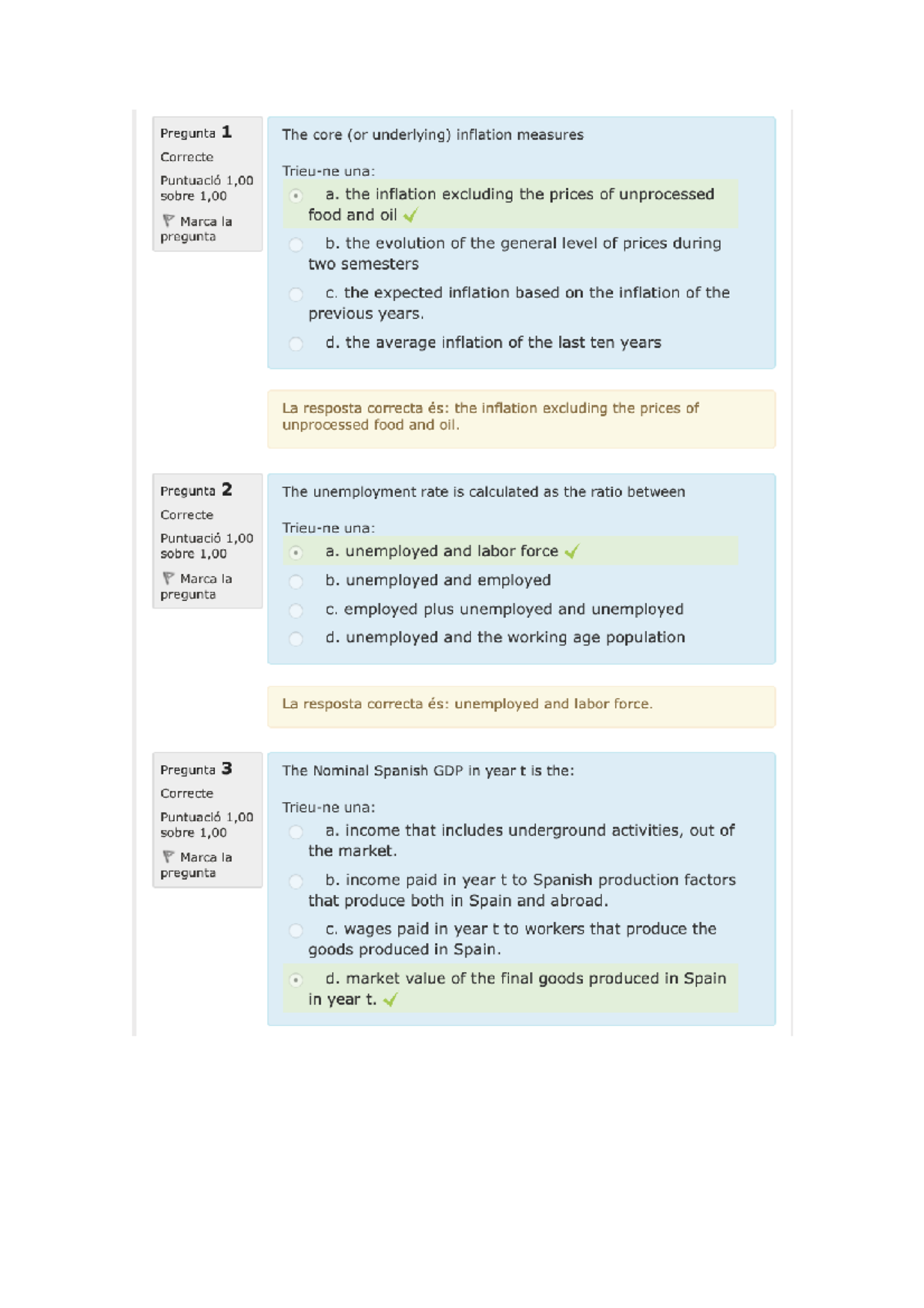 QUIZ 1 INTRO MACRO - Introduction to Macroeconomics - Studocu