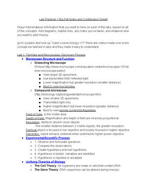 Bio 111 lab 2 - Lab #2 with results and analysis. - Meghann Schneider ...