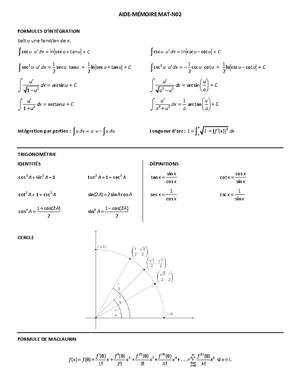 Formules N02 - H23 - formulas - Chimie des solutions (CHI N02) Formules ...