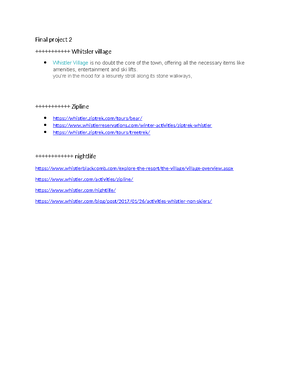 Doc1 - in class assignment that is very useful for final and should be ...