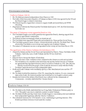 The Cold War 1945-1991 - Modern History HSC notes - THE COLD WAR 1945 ...