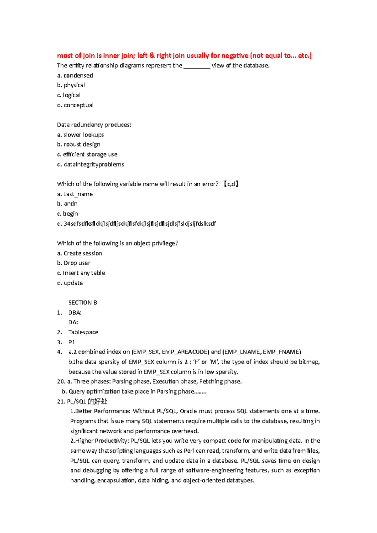 KIT712 2014 - past exam - KIT712 - UTAS - Studocu