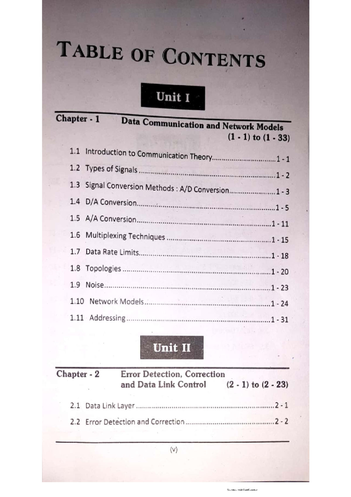 BCN Decode UNIT-01 - computer networks - Studocu