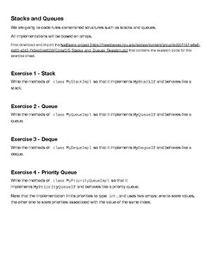 06 - Sorting - Data Structures Hands-on-exercises #6 - Sorting We are ...