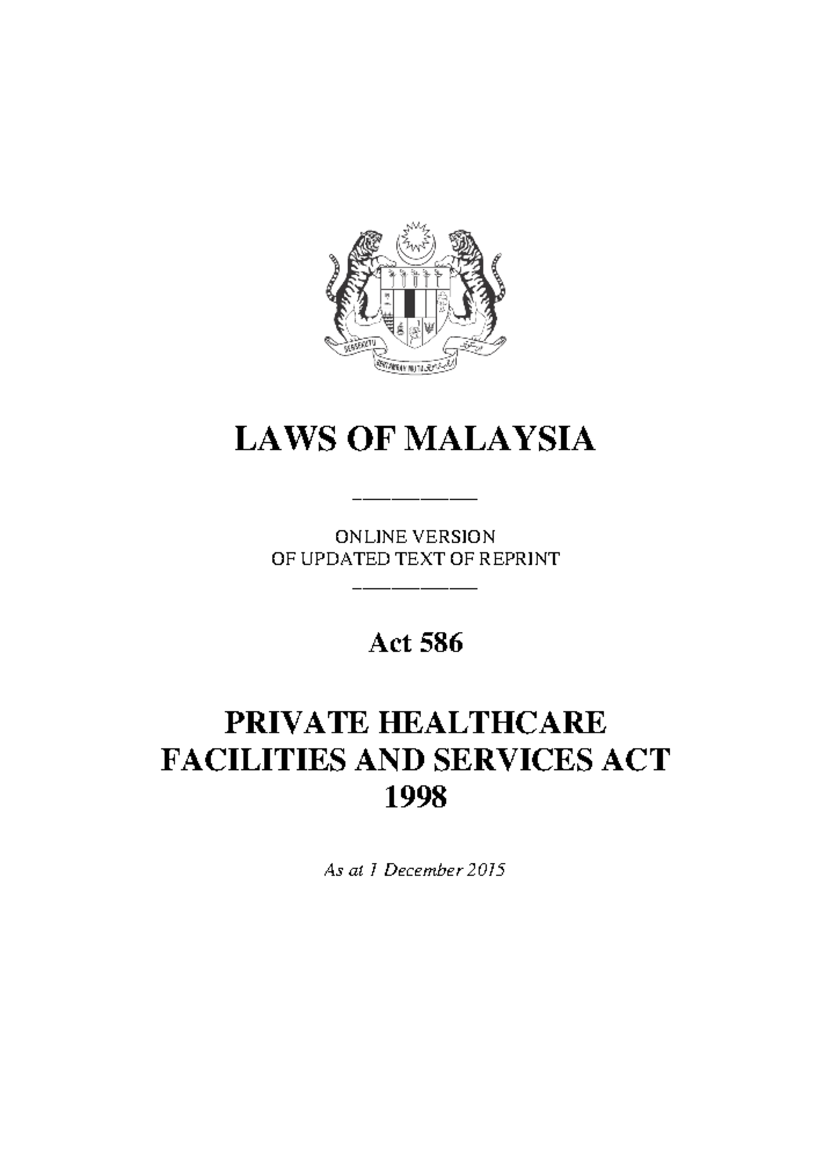 Act 586 KU 28 (Akta 586) - LAWS OF MALAYSIA _____________ ONLINE VERSION OF UPDATED TEXT OF ...