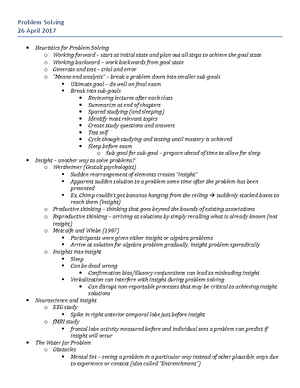 Unit 1 Lecture Outline - PSYC 230 – Unit 1 Outline Study Guide Chapter ...