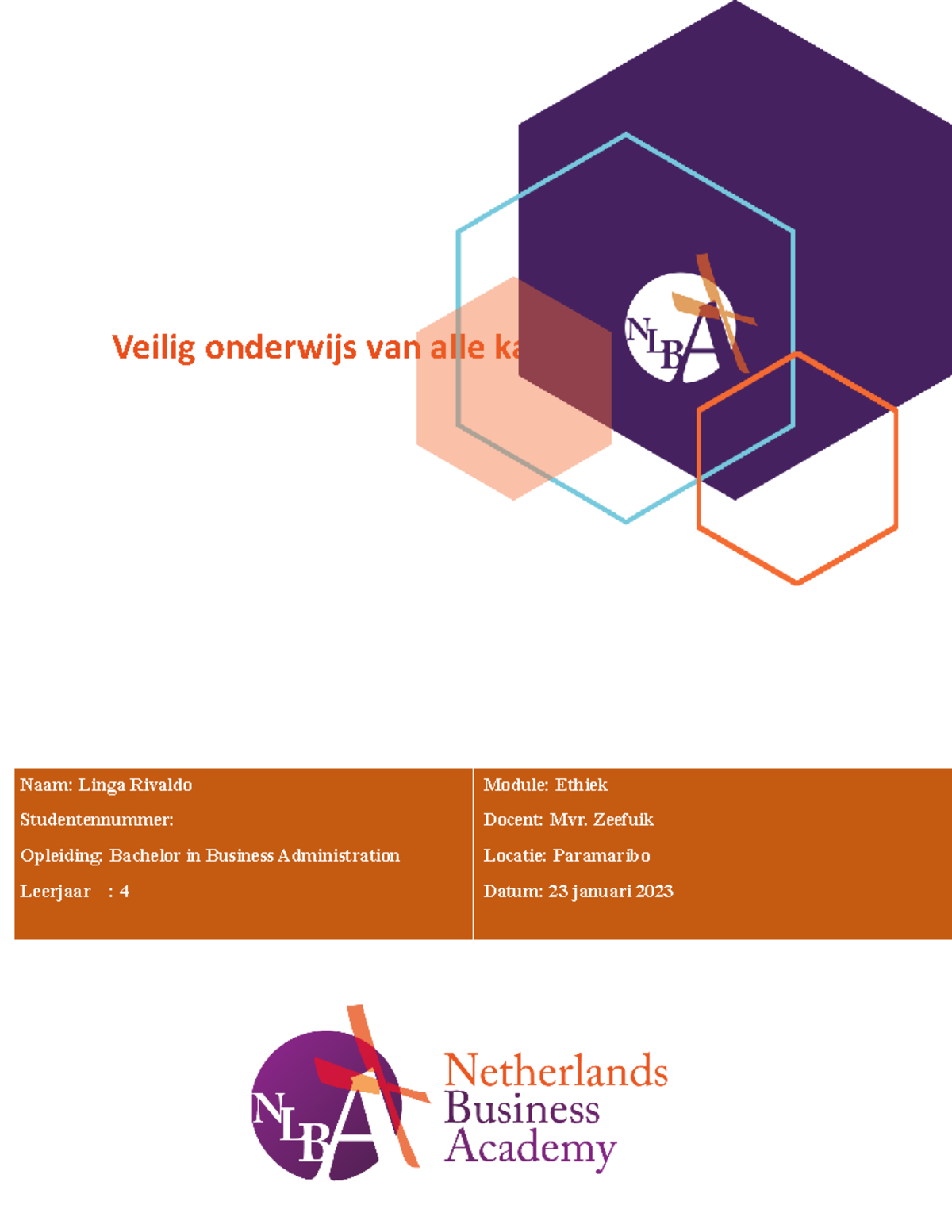 Etiek - concept - Veilig onderwijs van alle kanten uit Module: Ethiek ...