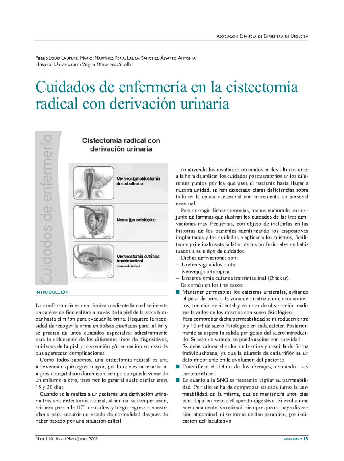 Cistectomia Cuidados De Enfermagem - RETOEDU