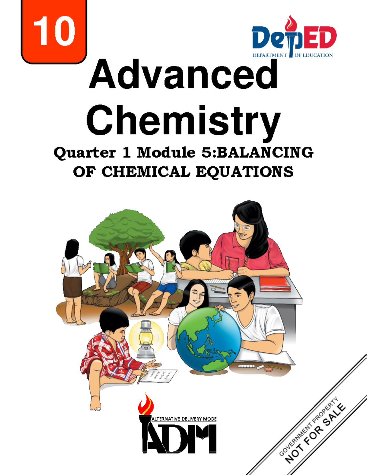 Q1 Module 5 Balancing of Chemical Equations - Advanced Chemistry ...