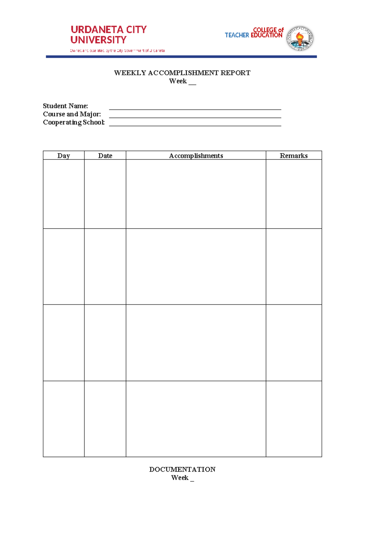FS Template - Field Study 1 and 2 - URDANETA CITY UNIVERSITY Owned and ...