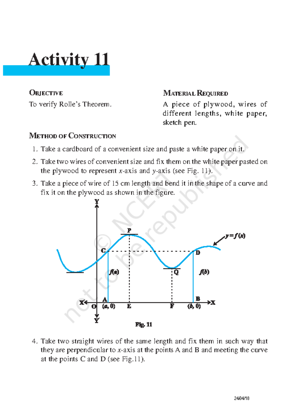 Lelm502 - Jgfg - METHOD OF CONSTRUCTION 1. Take a cardboard of a ...