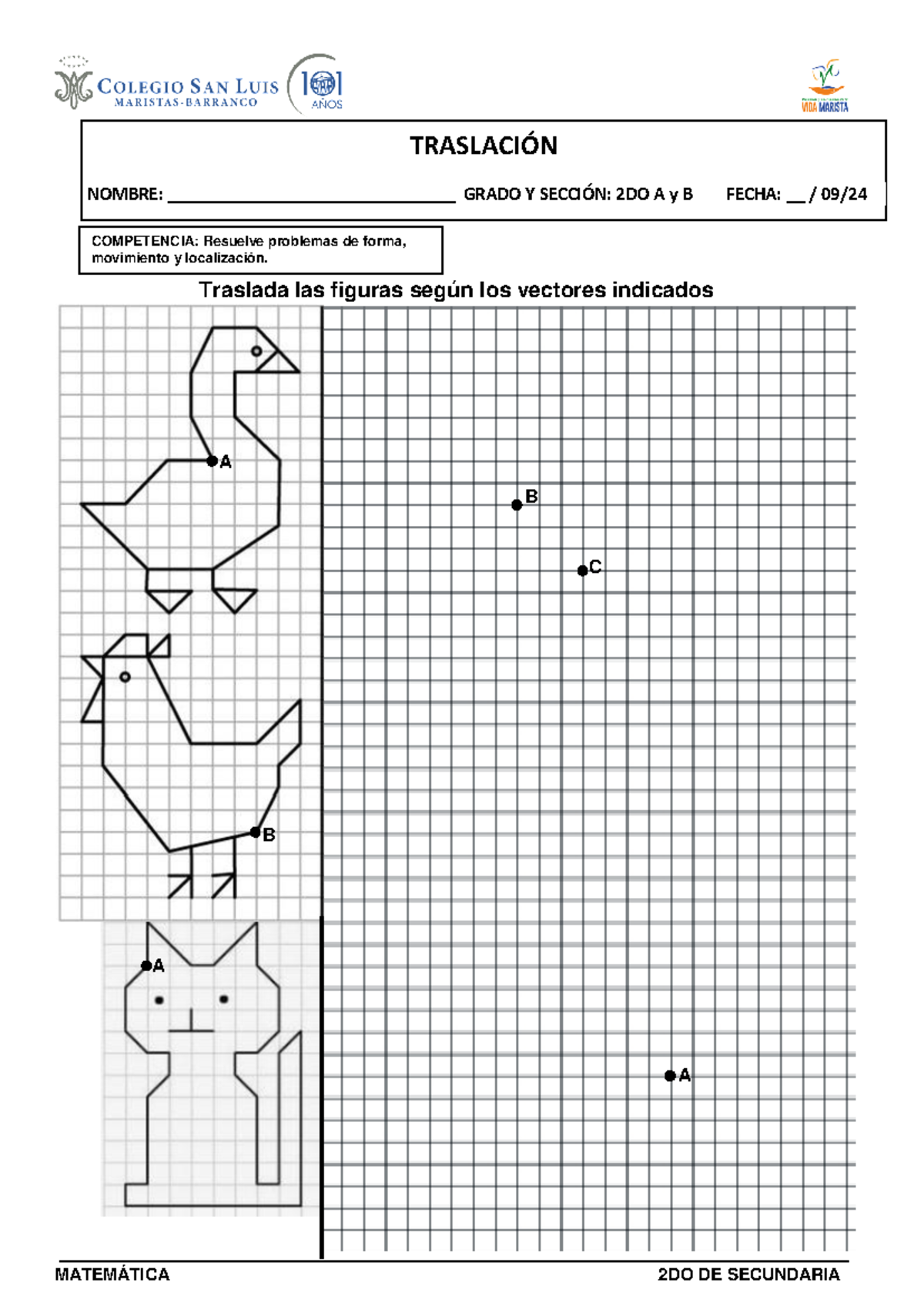 Simetria (1)-4 - ejercicios de practica - Matematica - MATEMÁTICA 2DO ...