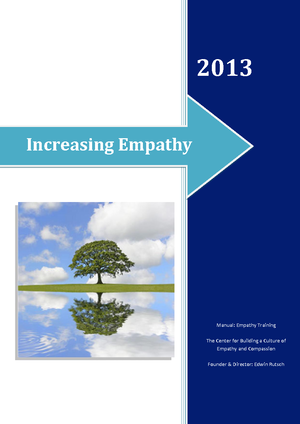 A8 - Empathetic reflection is especially important for conflict ...