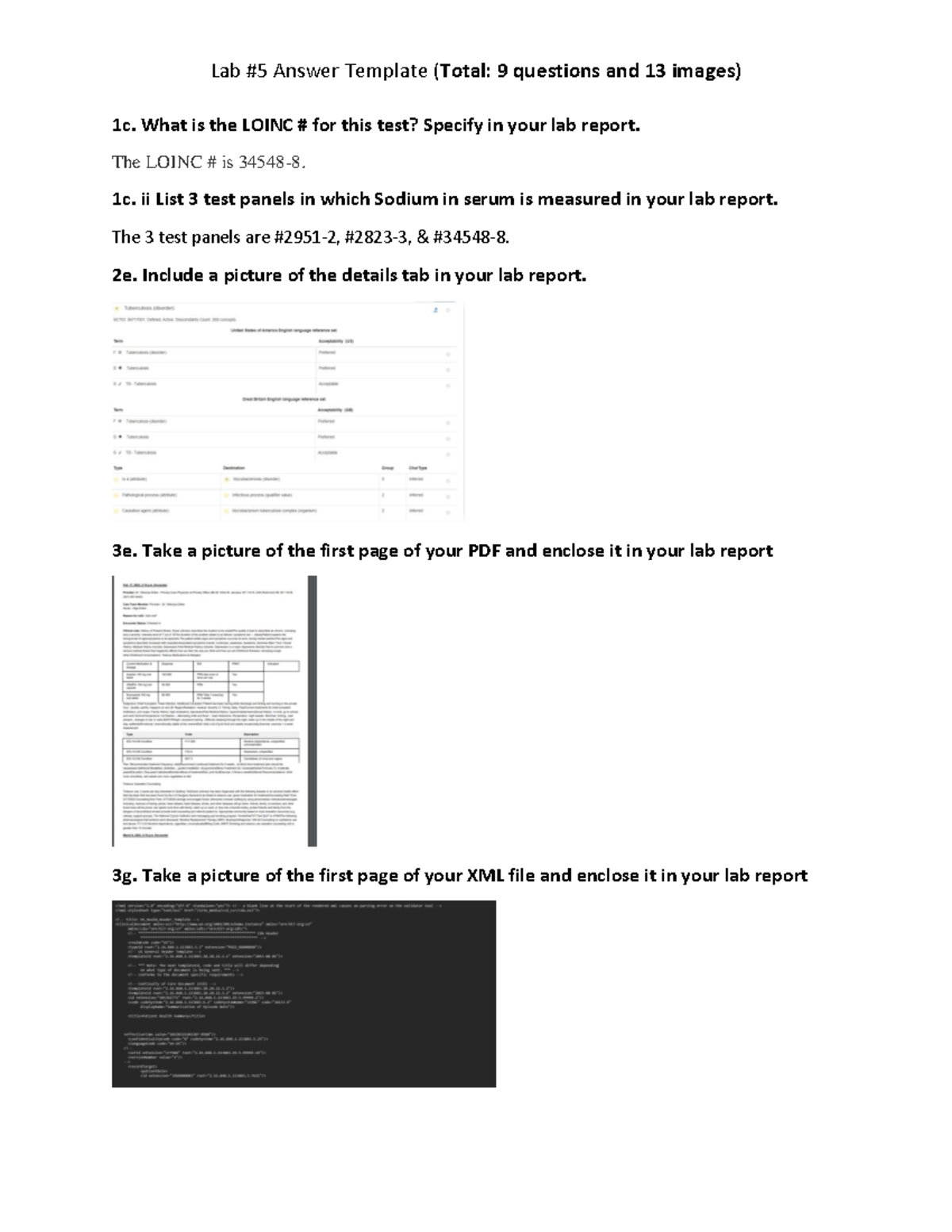 Lab #5 Answer Template - Lab work based on a website in HS 201 based on ...