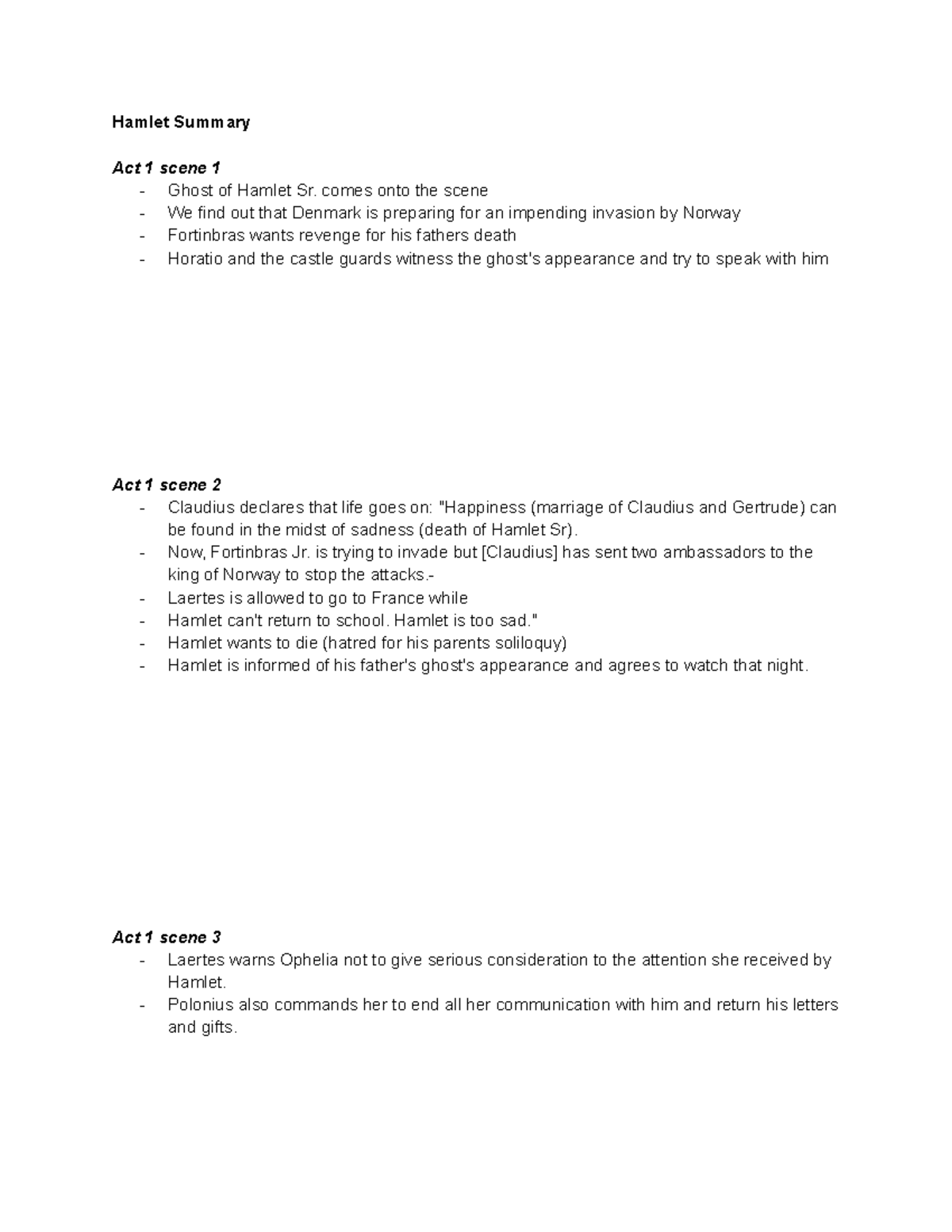 Hamlet%20summary - A few pages from hamlet summary (I can’t find the ...