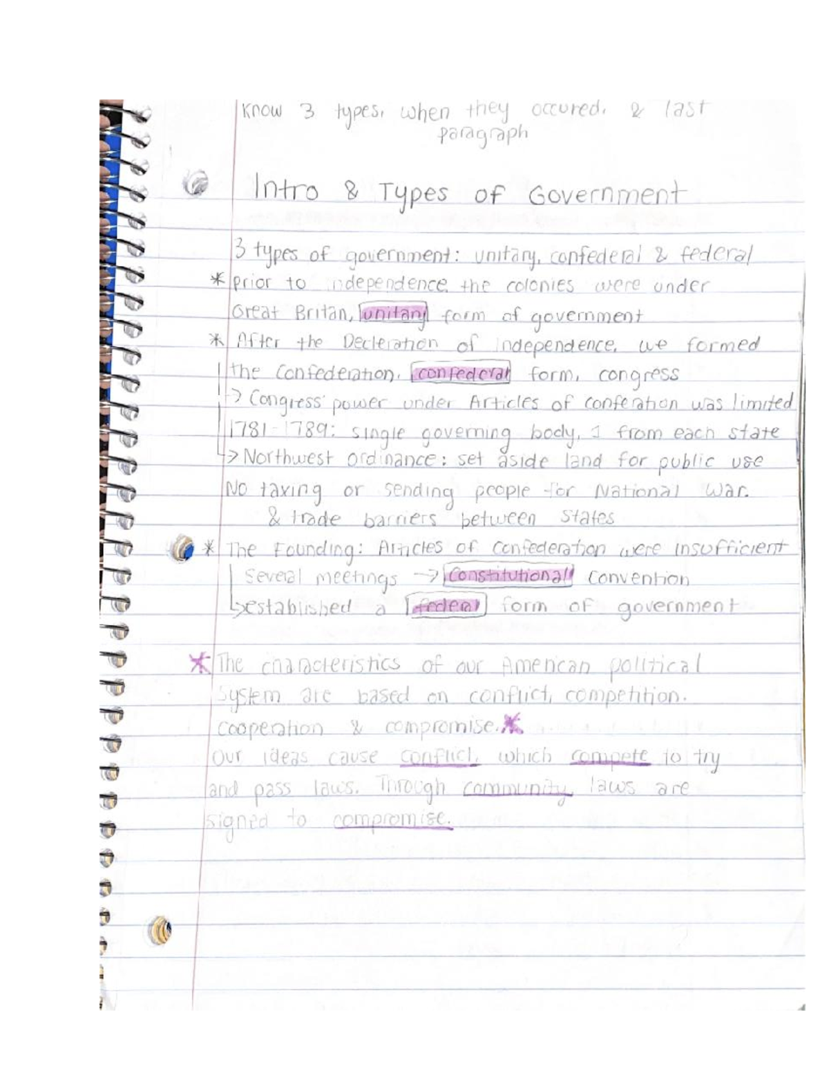 Intro and Types of Government - POSI 2310 - Studocu