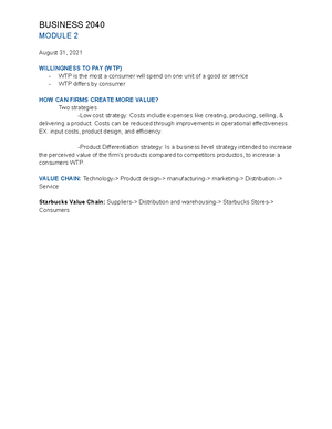 BCOR Final Questions Study Guide - BCOR Final Questions BCOR 2040 Final ...