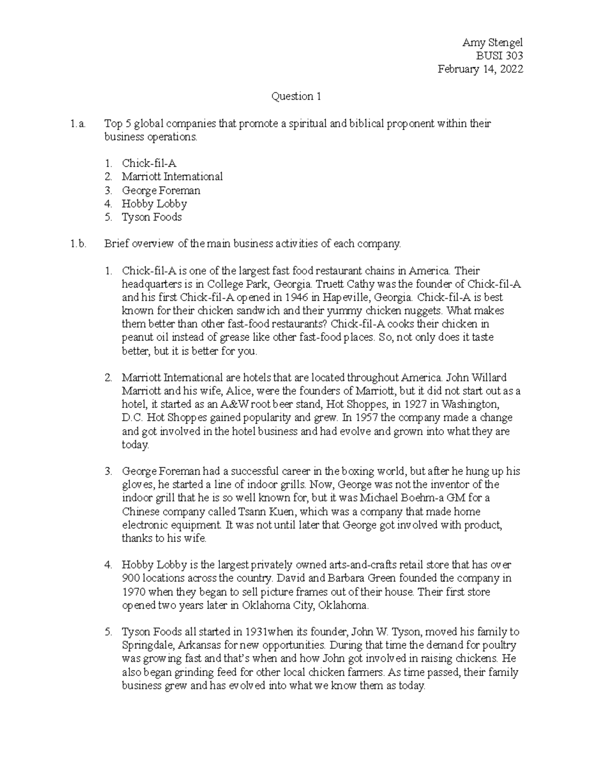 Module 1 Biblical Integration Globalization & Culture Questions - Amy ...
