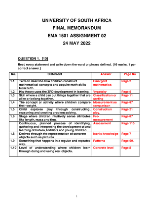 Grades 1 to 3 Maths - Emergent mathematics - CURRICULUM AND ASSESSMENT ...